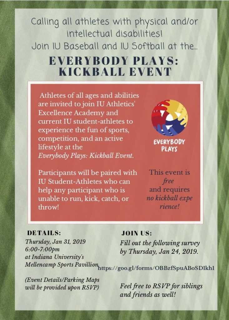 Everybody Plays : Kickball Event – iubase.com
